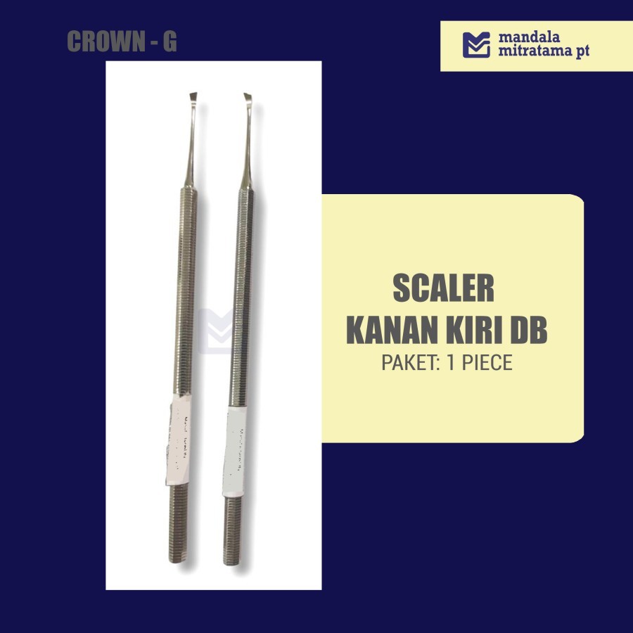 Jual Dental Scaler Double / Scaler Interdental/ Scaler Manual Db Set ...