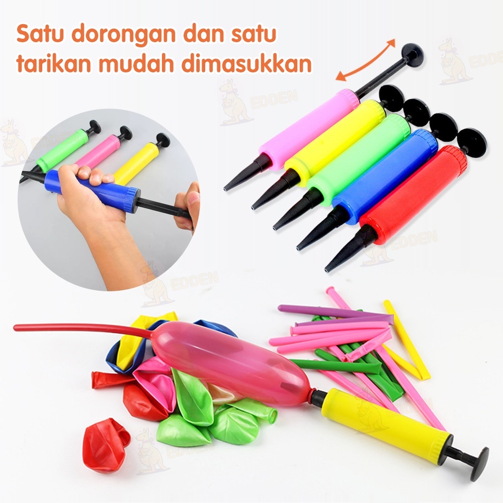 Jual Pompa Balon Tangan Manual / Alat Pompa Tiup Angin Balloon ...