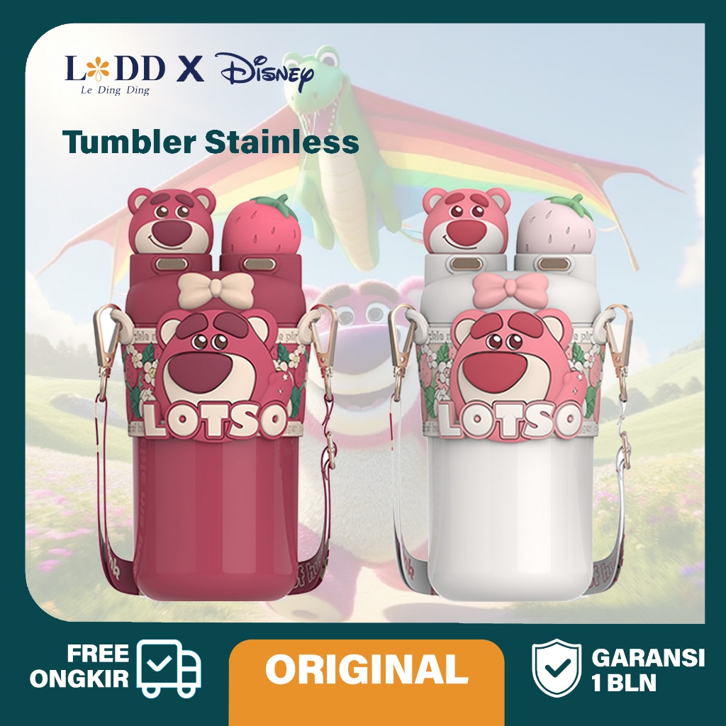 Jual Botol Minum Disney Tumbler Anak 2in1 Vacuum Stainless Steel SUS ...