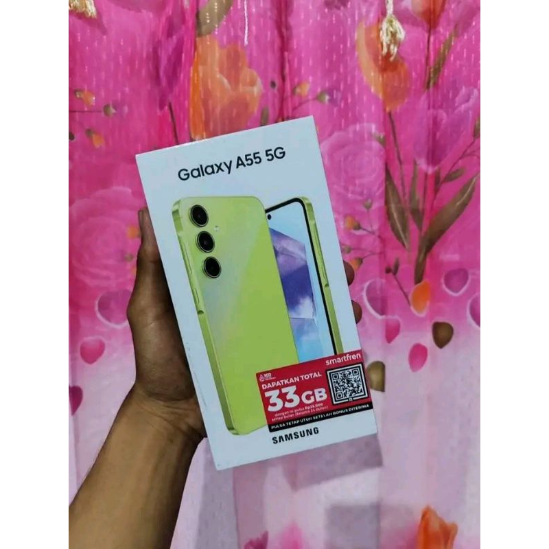 Jual Samsung a55 5G ram 8/256 baru new | Shopee Indonesia