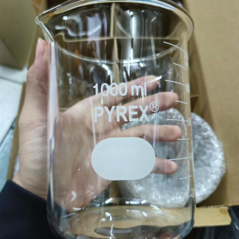 Jual Beaker Glass Pyrex 1000ml | Shopee Indonesia