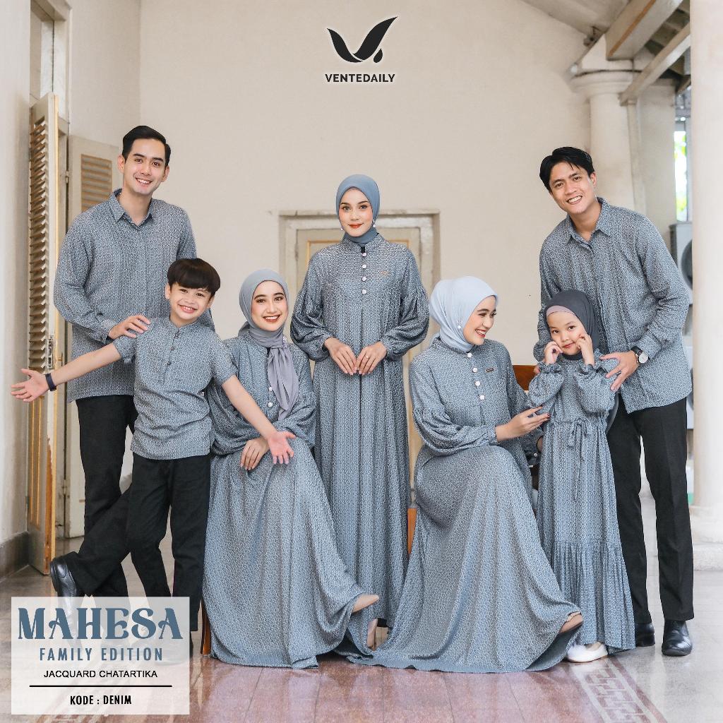 Jual MAHESA couple family set baju keluarga ORI VENTE set dress ibu ...
