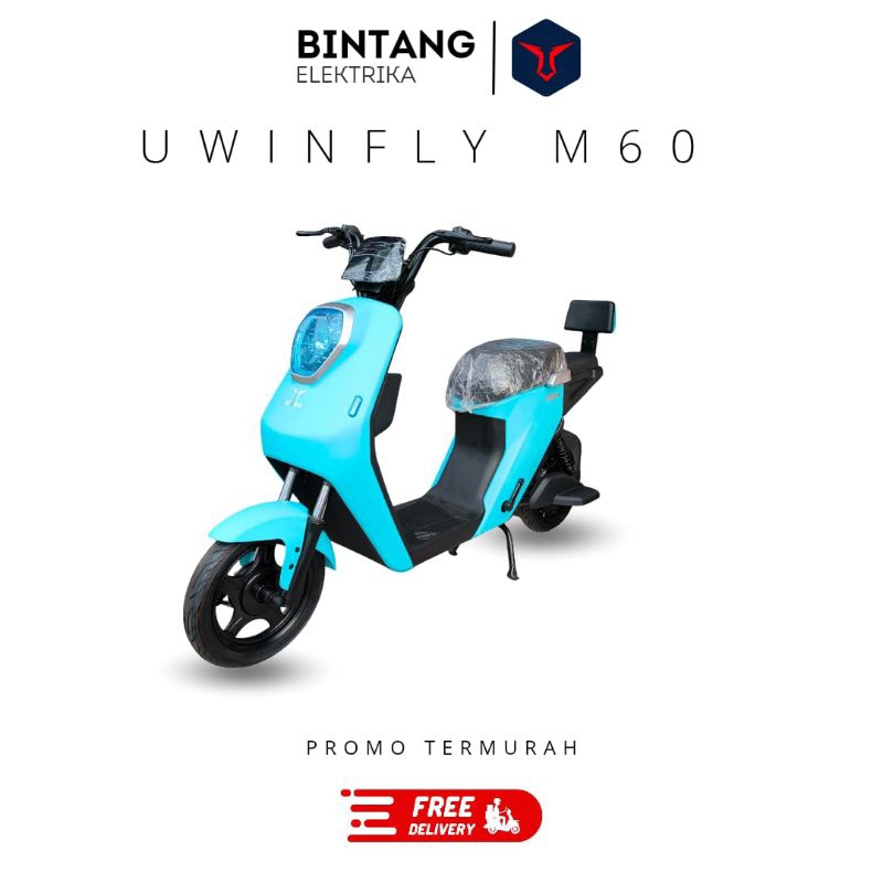 Jual PROMO Sepeda listrik U winfly M60 anti air garansi resmi original ...