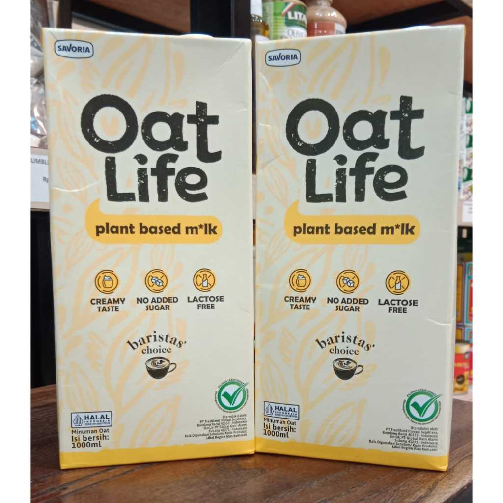 Jual Oat Life Barista Choice Plant Based Milk 1000ml | Shopee Indonesia
