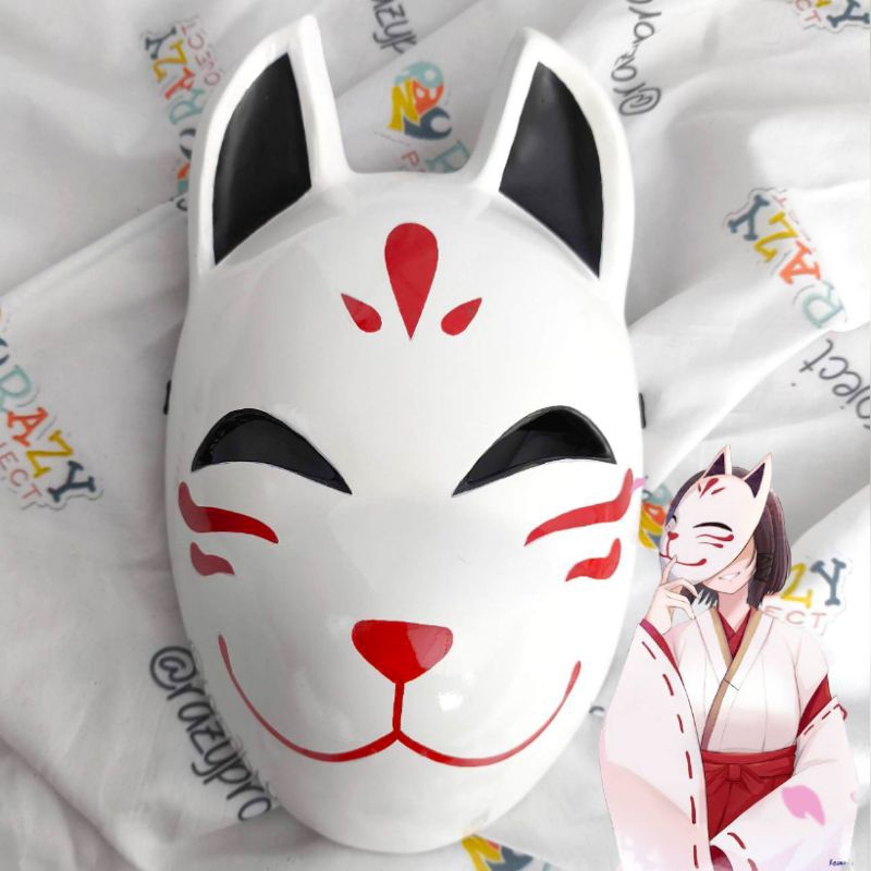 Jual Genshin Impact Kazari Hanachirusato Dottore Hilichurl Game Mask ...