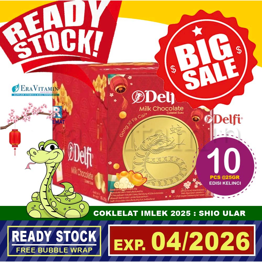Jual (BOX) DELFI Gold Coin Milk Chocolate Imlek CNY Chococoin isi koin ...