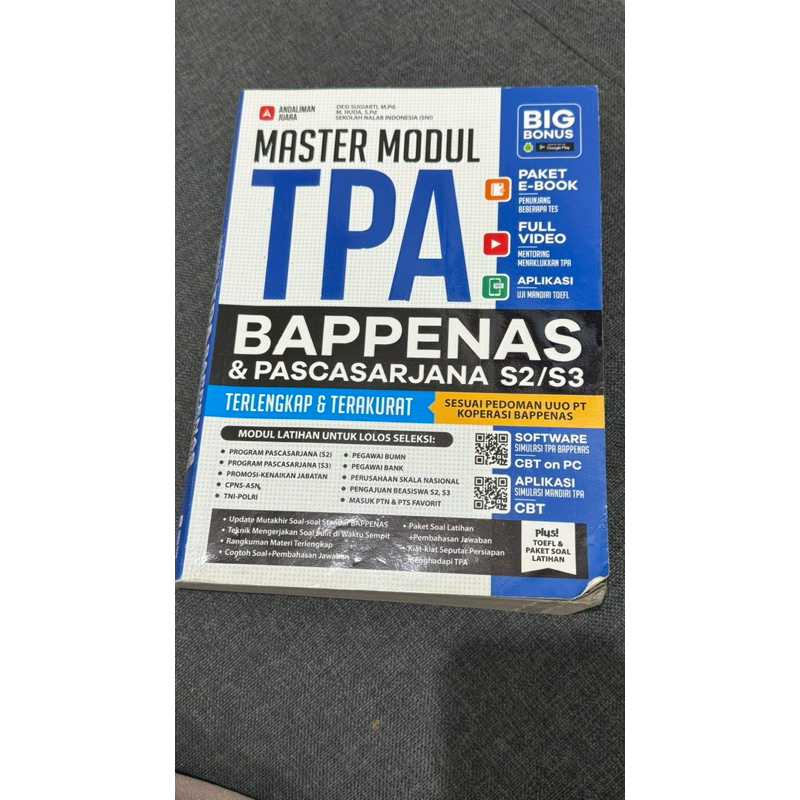 Jual Modul TPA Bappenas dan Pascasarjana S2/S3 | Shopee Indonesia