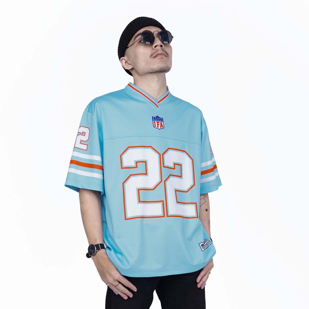 Jual IFA / 22 / Number Series / Jersey / Street wear / Oversize / NFL ...