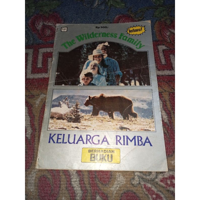 Jual buku anak jadul the wilderness family keluarga rimba | Shopee ...