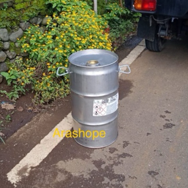 Jual Jrigen stainless /Drum Stainles 30 liter/kaleng/drum bensin solar ...