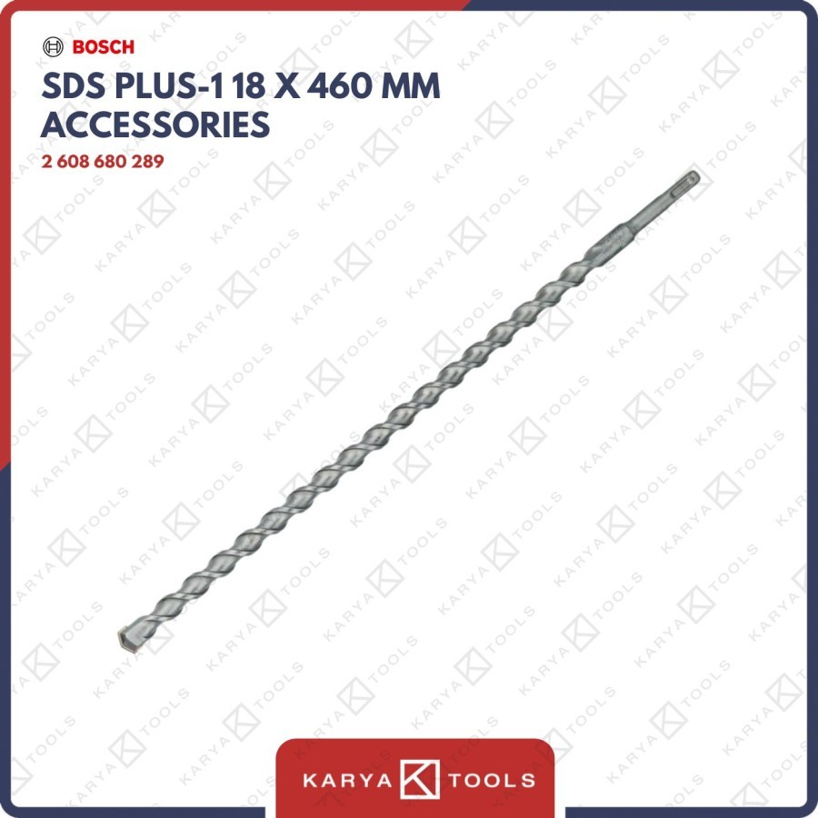 Jual Bosch Mata Bor Beton SDS Plus-1 18X460 mm (289) | Shopee Indonesia