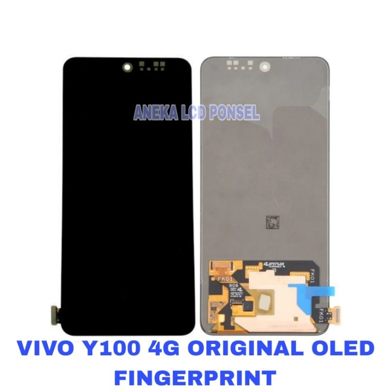 Jual LCD+TOUCHSCREEN VIVO Y100 4G ORIGINAL OLED FINGERPRINT AKTIF ...