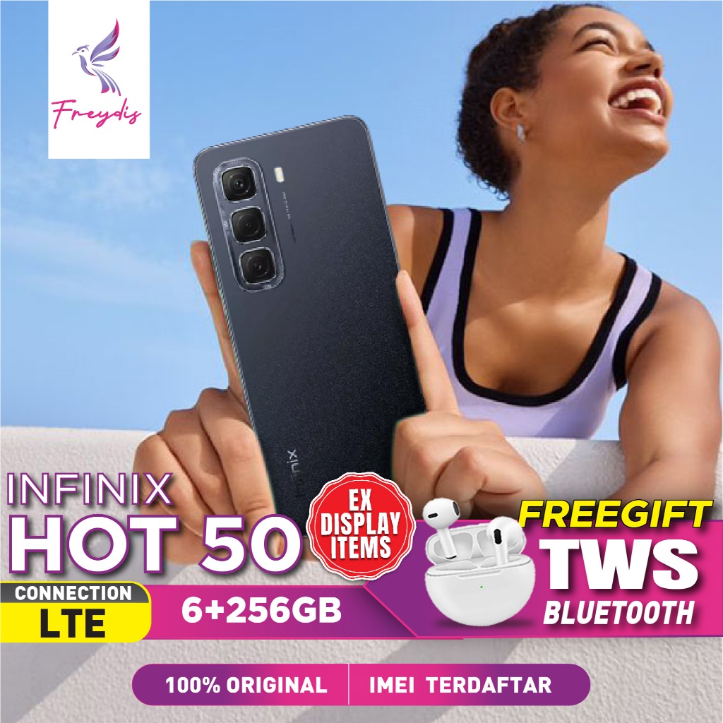 Jual Infinix Hot 50 6/256 GB Second Ex Display | Shopee Indonesia