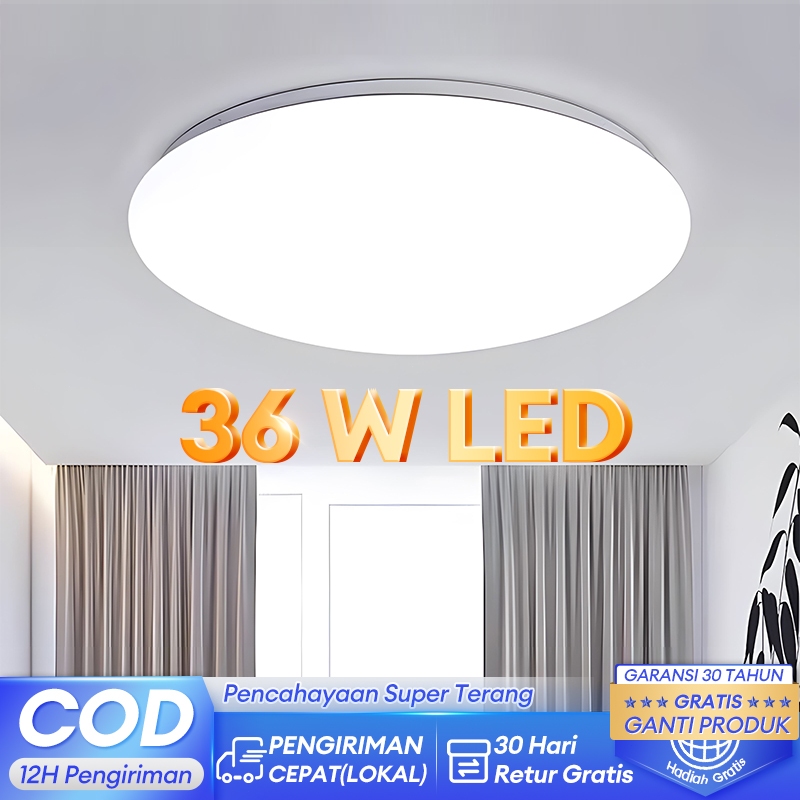 Jual lampu led plafon rumah Minimalis Lampu Ready Stock LED Kamar ...