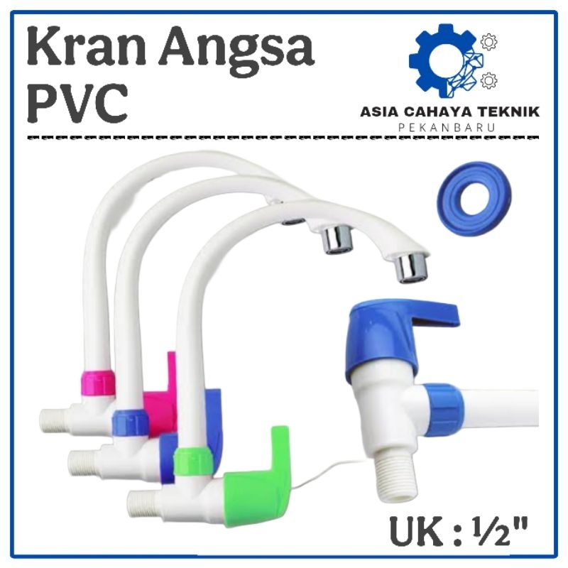 Jual FTA Kran Air Leher Angsa Dapur Cuci Piring Keran Wastafel 1/2 Inch ...