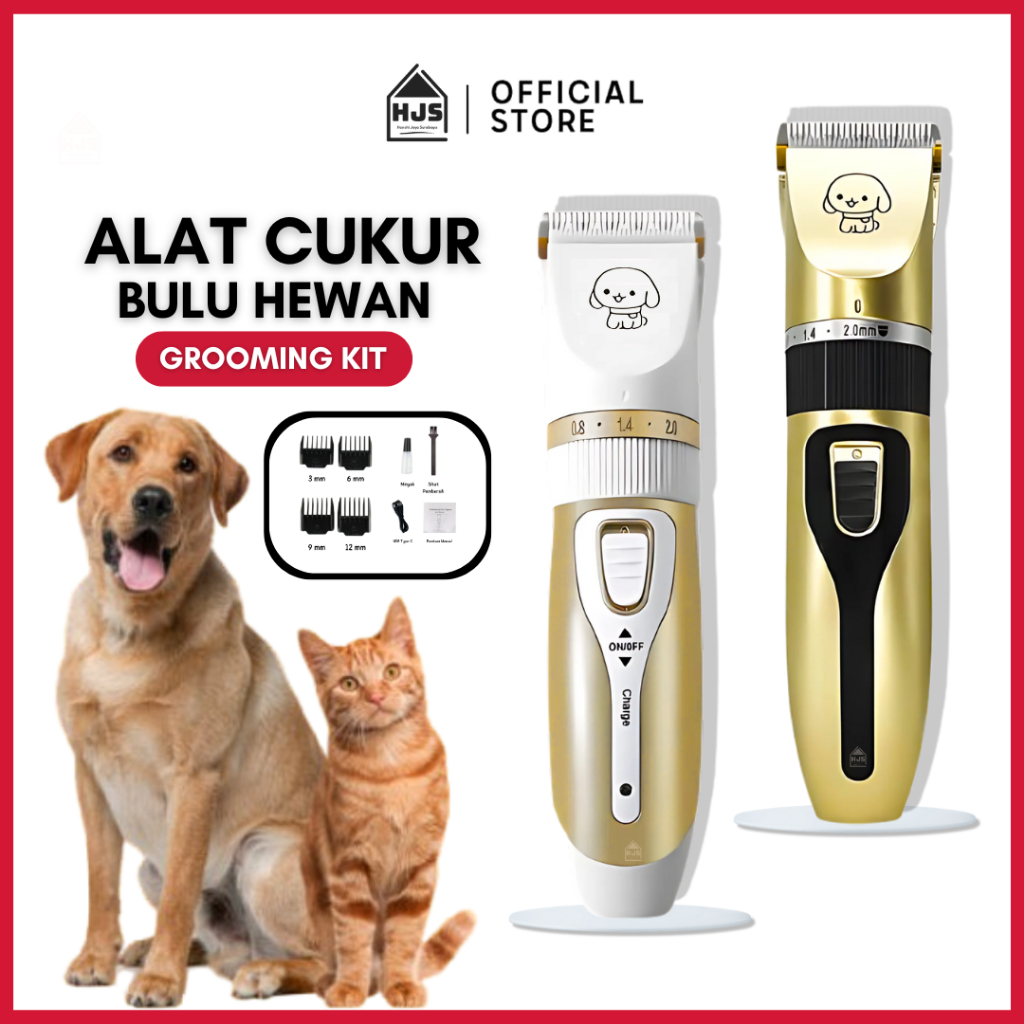 Jual [HJS] Alat Cukur Bulu Kucing Anjing / Pet Clipper / Pencukur Bulu ...