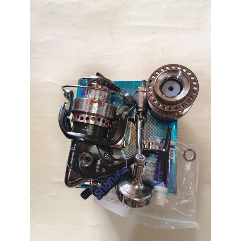 Jual Reel Tica Taurus 6000 TP-6000LE Black limited Edition | Shopee ...