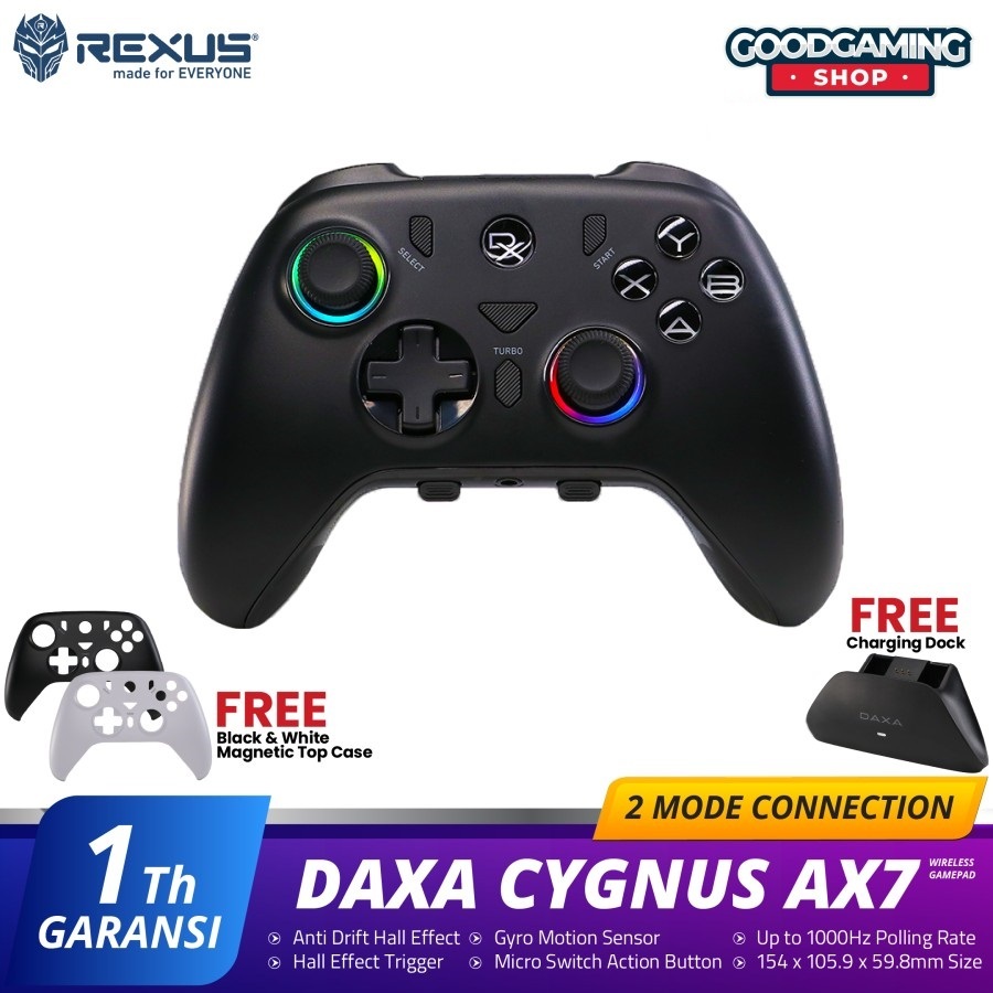 Jual Rexus Ax7 | Ax-7 Gamepad Daxa Cygnus | Shopee Indonesia