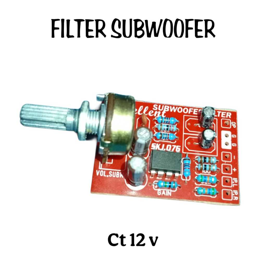 Jual FILTER SUBWOOFER DC 12V DAN FILTER SUBWOOFER CT 12V-15V | Shopee ...