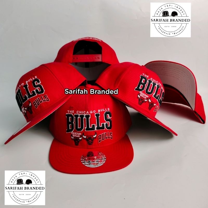 Jual 4. SARIFAH BRANDED - KOLEKSI TOPI CHICAGO BULLS BEST SELLER - TOPI ...
