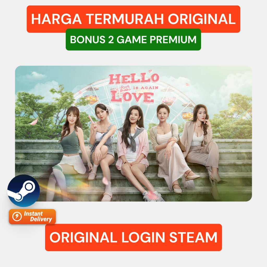 Jual Hello Love 18 Again Original Steam - Game Immersive Simulator - Game Laptop PC Steam Deck ...