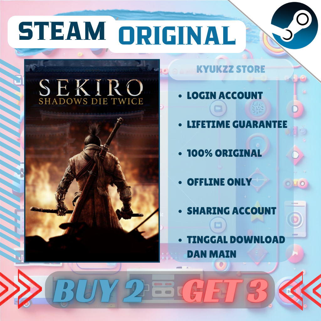Jual Sekiro Shadows Die Twice GAME PC ORIGINAL | Shopee Indonesia