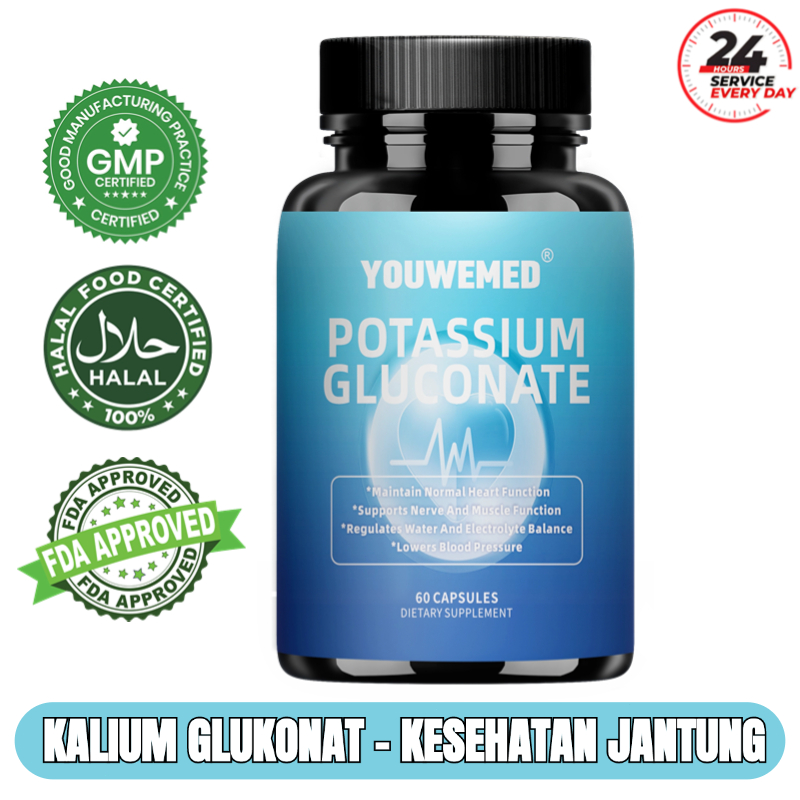 Jual Kalium Glukonat, Membantu Fungsi Saraf dan Otot, Menjaga ...