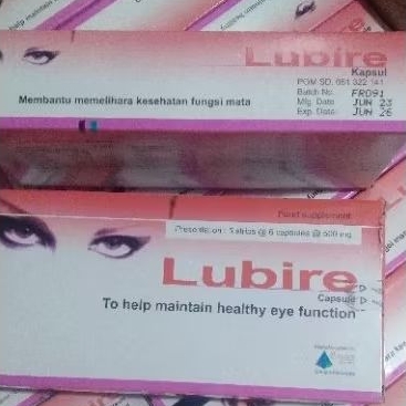 Jual LUBIRE VITAMIN MATA BOX ISI 30 KAPSUL | Shopee Indonesia
