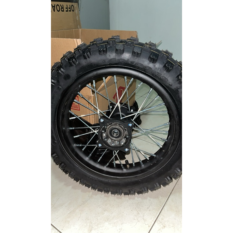 Jual BAN TRAIL 110 CC R 12/14 ( paket / eceran tersedia ) | Shopee ...