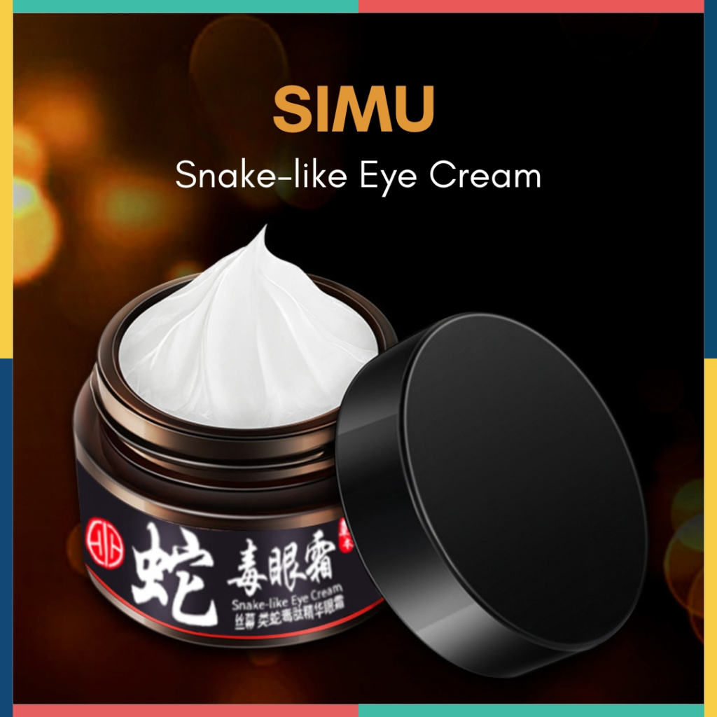 Jual SIMU Snake-like Eye Cream Penghilang Kantung Mata Panda Anti ...