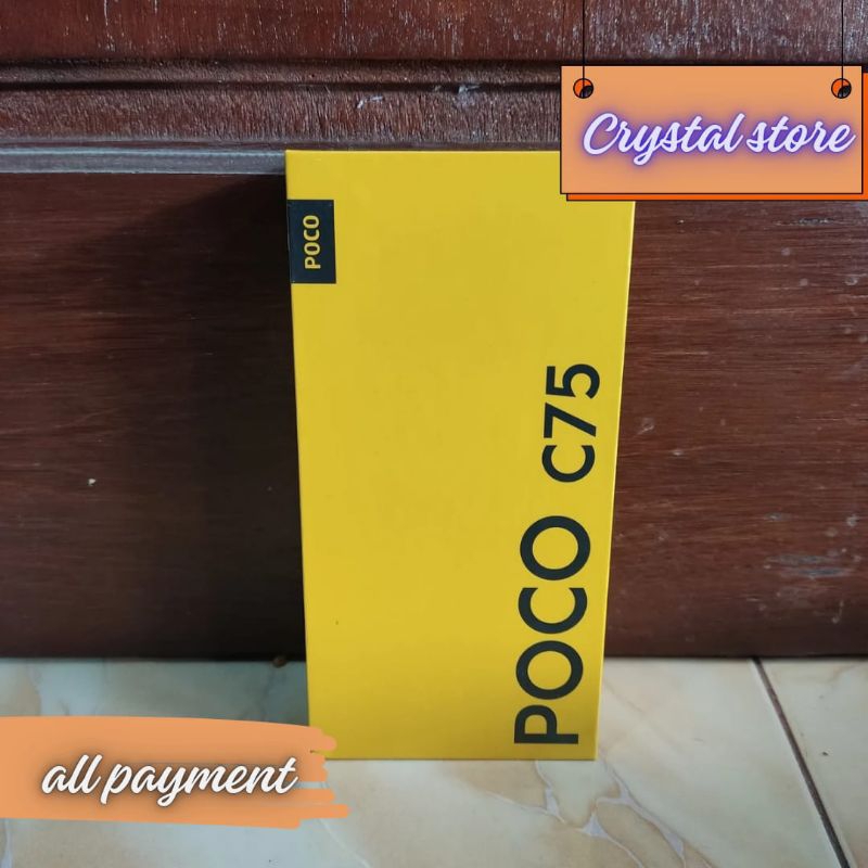 Jual POCO C75 6/128 Garansi Resmi | Shopee Indonesia