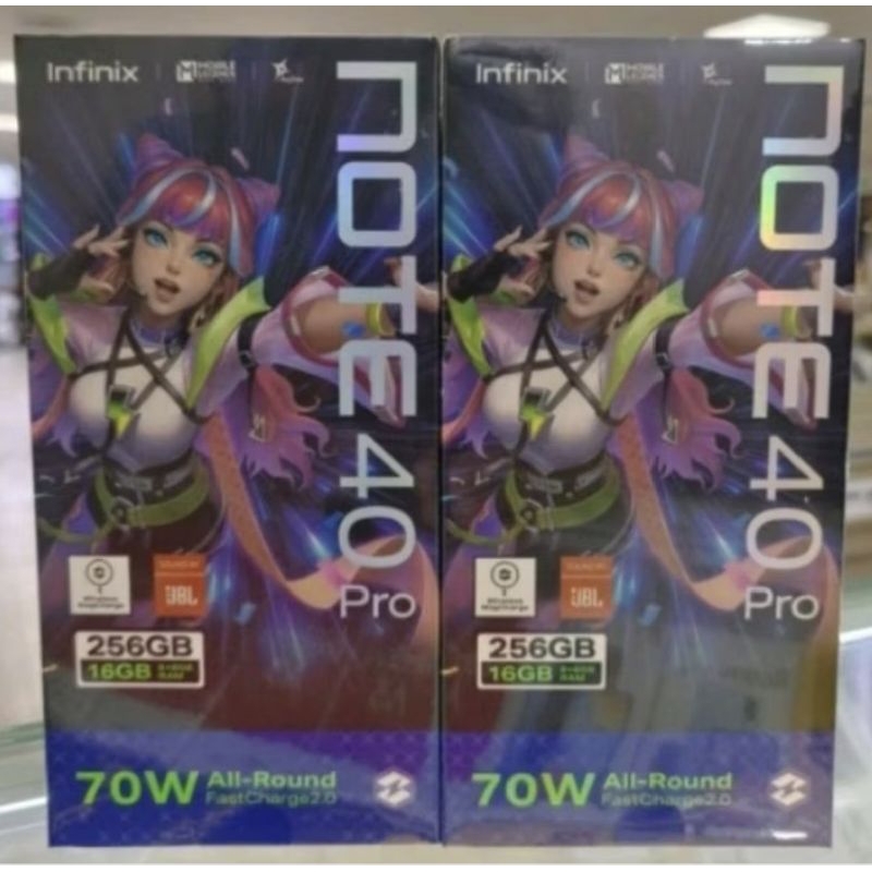 Jual INFINIK NOTE 40 Ram 8/256 GB Garanasi Resmi | Shopee Indonesia