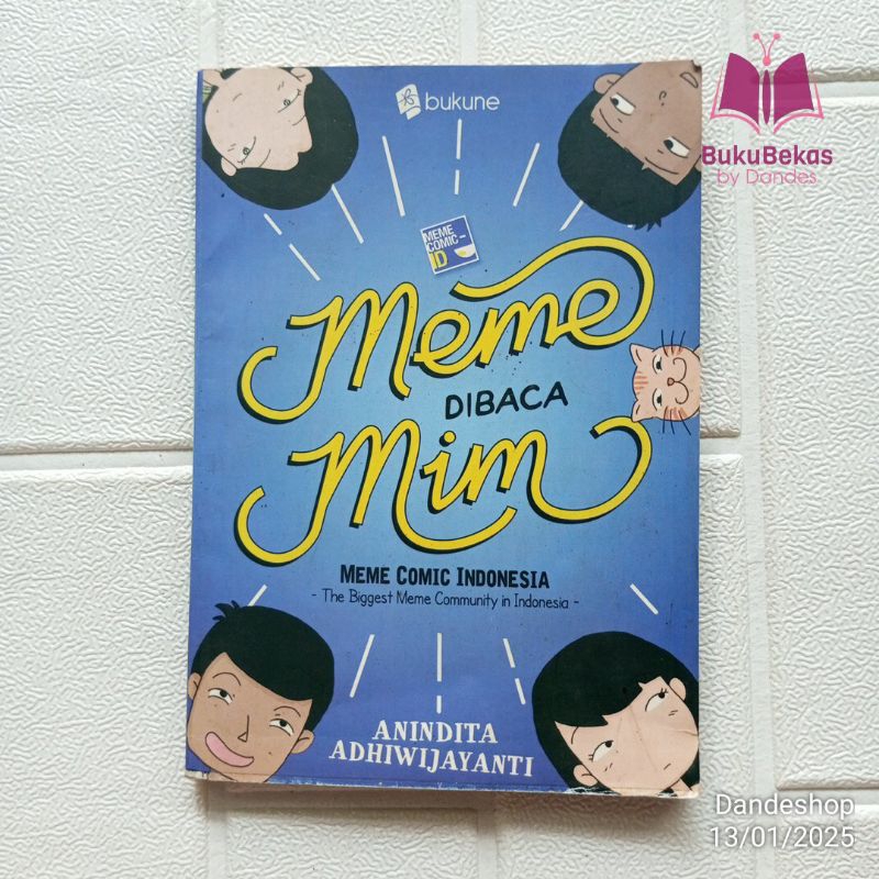 Jual Meme Dibaca Mim - Comic Indonesia by Anita AdhiwiJayanti - Buku ...