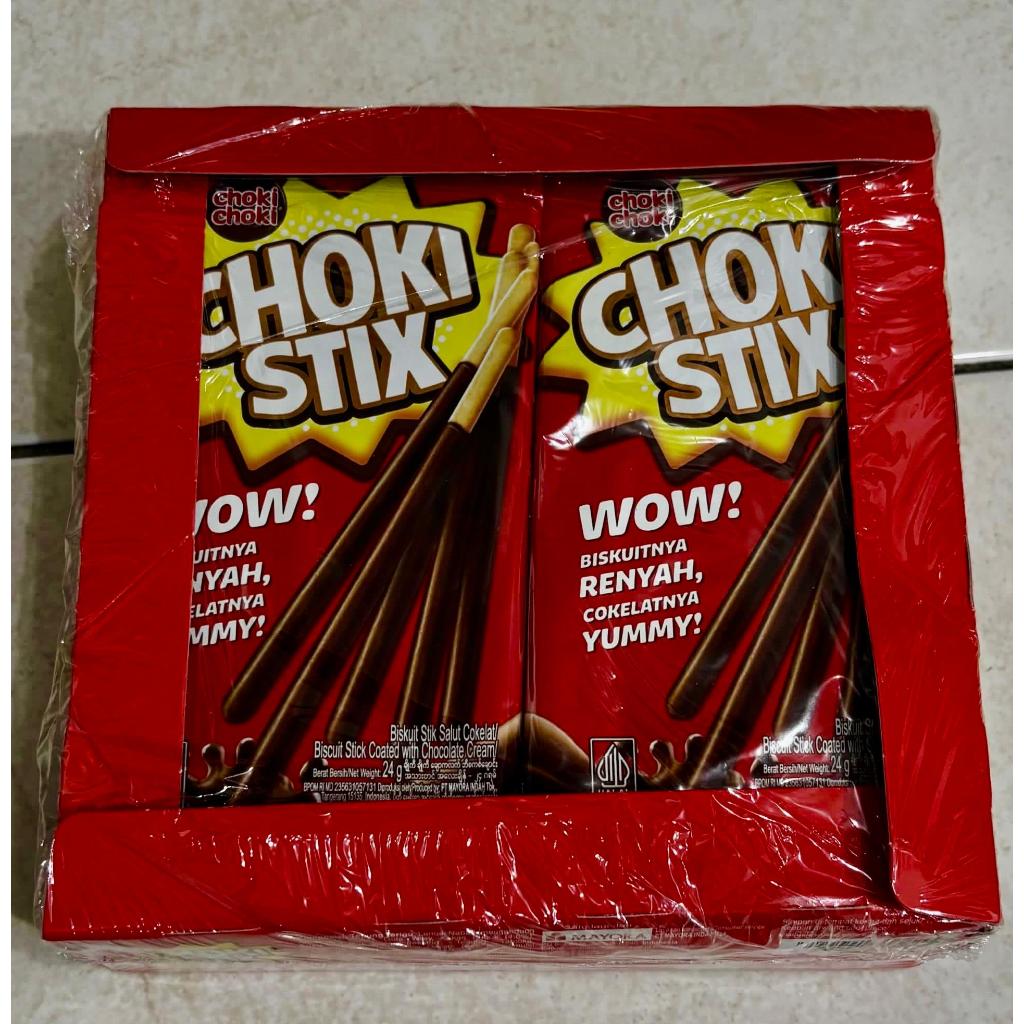 Jual CHOKI CHOKI CHOKI STICK WOW 1 Box 12 PCS | Shopee Indonesia