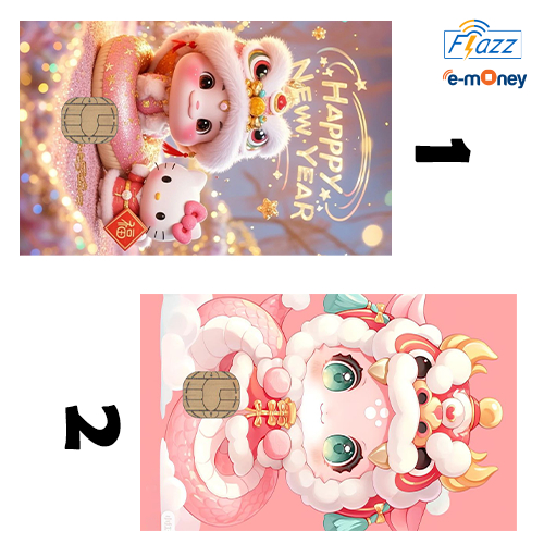 Jual CUSTOM KARTU ETOLL FLAZZ BCA GENERASI 2 ATAU EMONEY MANDIRI PRINT ...