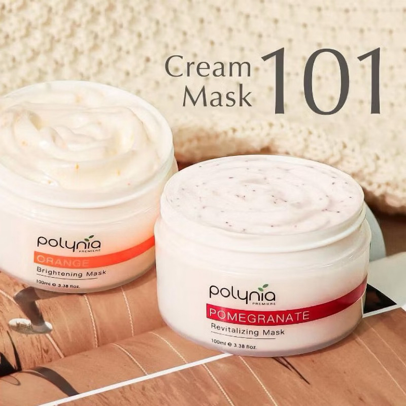 Jual Polynia Cream Masker Pomegranate Revitalizing Mask - Botox Cream ...