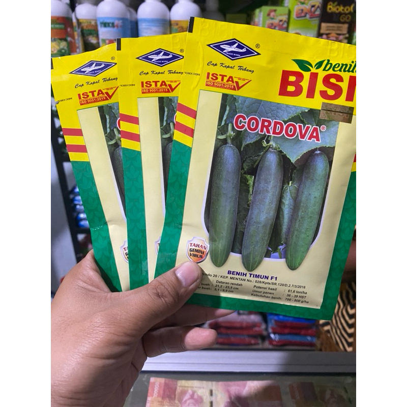Jual CORDOVA Benih Timun 20gram | Shopee Indonesia
