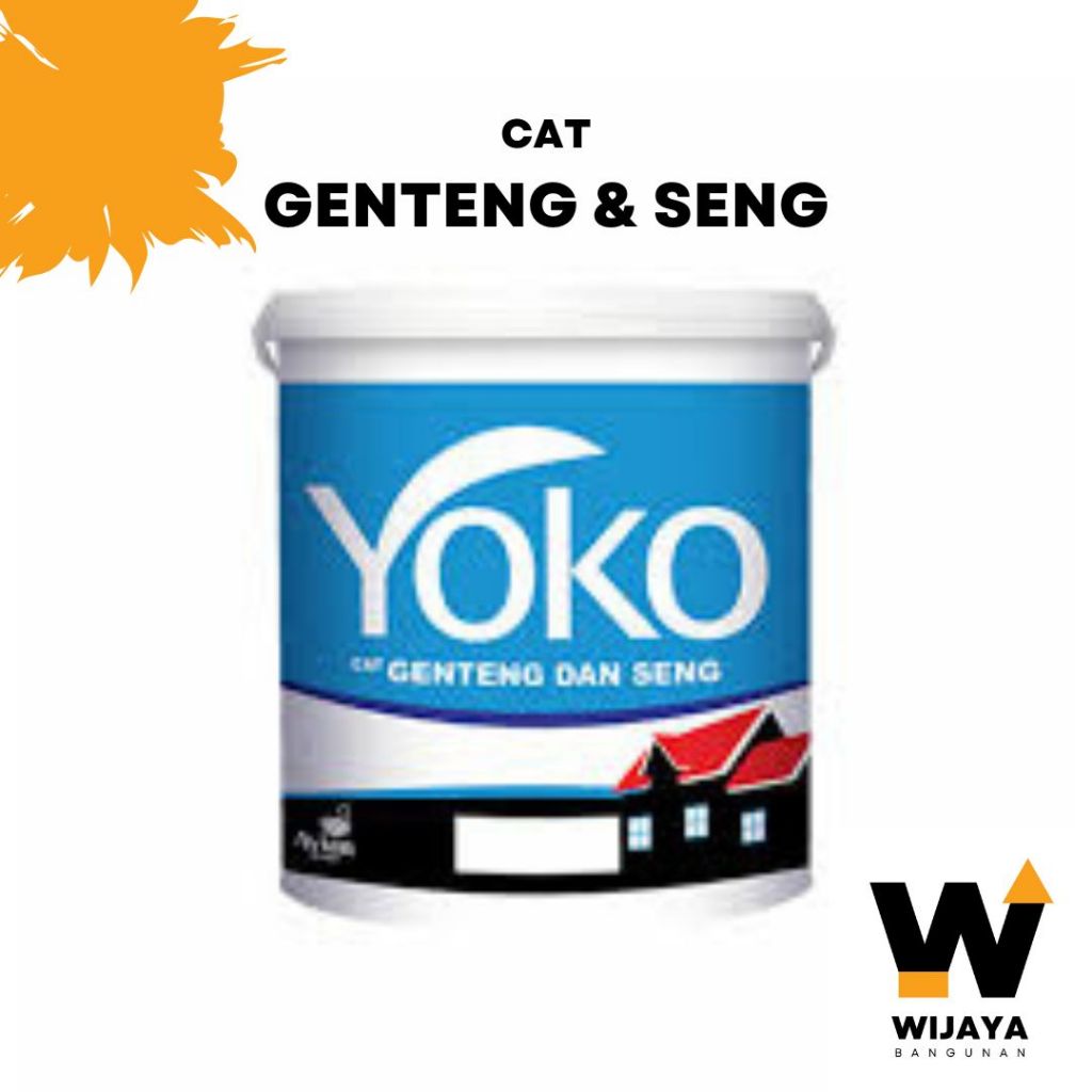 Jual YOKO Cat Genteng & Seng 4 KG | Shopee Indonesia