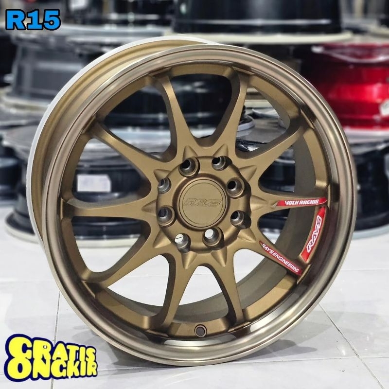 Jual velg mobil R15 CE28 LEBAR 6,5 PCD 4X100 - 4X114,3 velg Avanza Xenia Livina velg racing ring ...