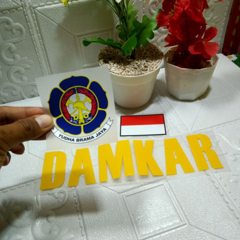 Jual [NEW] DTF Logo Pemadam Kebakaran, DAMKAR dan Fire Fighter | Shopee ...