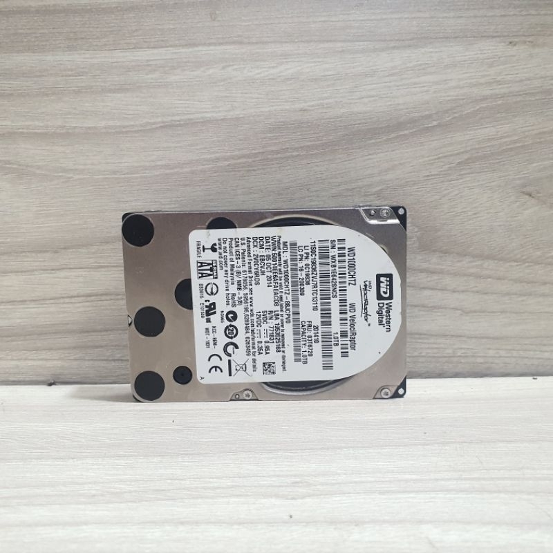 Jual HDD SAS SERVER WD VELOCIRAPTOR WD1000CHTZ 1TB | Shopee Indonesia