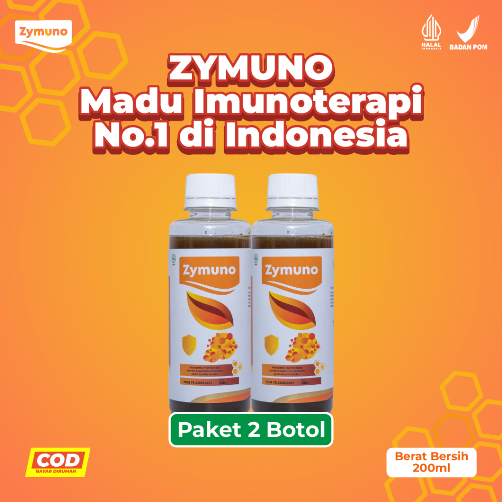 Jual Zymuno Original Official Herbal Benjolan Kemasan 2 Botol | Shopee ...