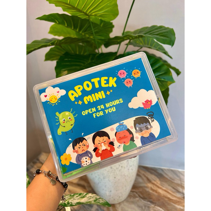 Jual Apotik Mini Paket Kado Hampers Kotak Obat P3K Apotek Lengkap ...