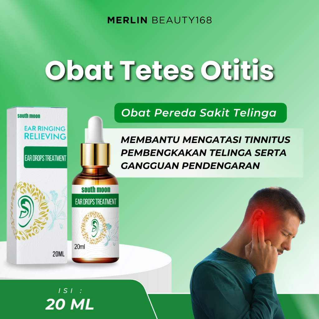 Jual South Moon Ear Drops Treatment 20ml - Essence Perawatan Telinga ...