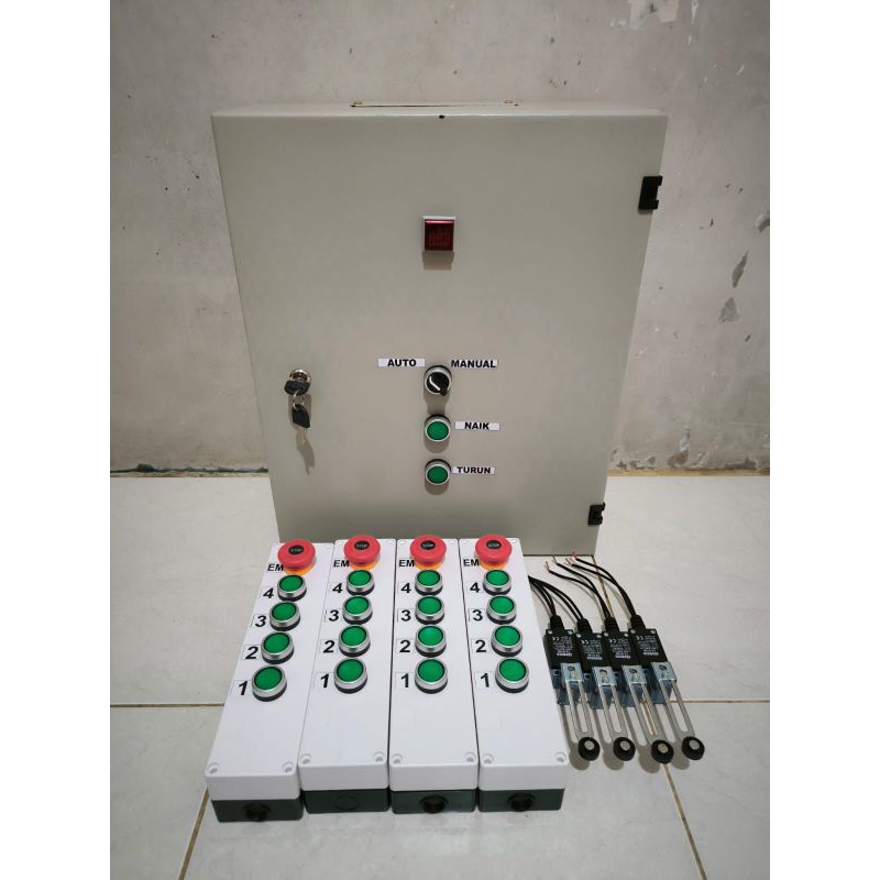 Jual Kontrol panel lift cargo/lift barang 2 lantai | Shopee Indonesia