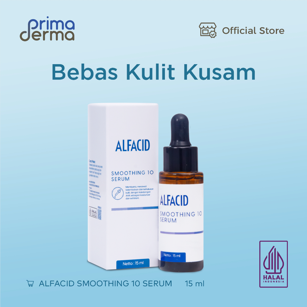 Jual ALFACID Smoothing 10 Serum 15 ml | Shopee Indonesia