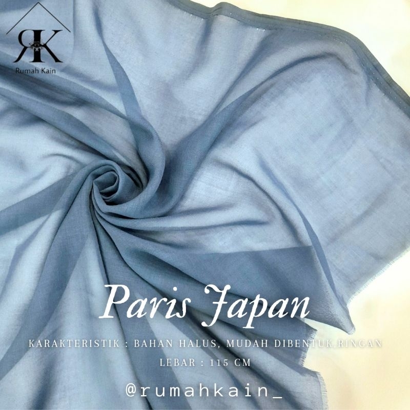 Jual Paris Japan/Japan Voile Premium/Kain Paris Japan/Harga 0,5m ...