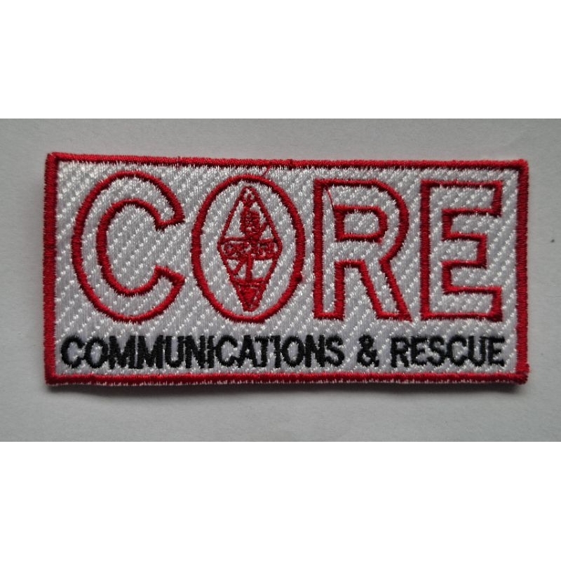 Jual LOGO CORE ORARI 4,5X9,5cm, bagde orari core. bordir logo orari ...