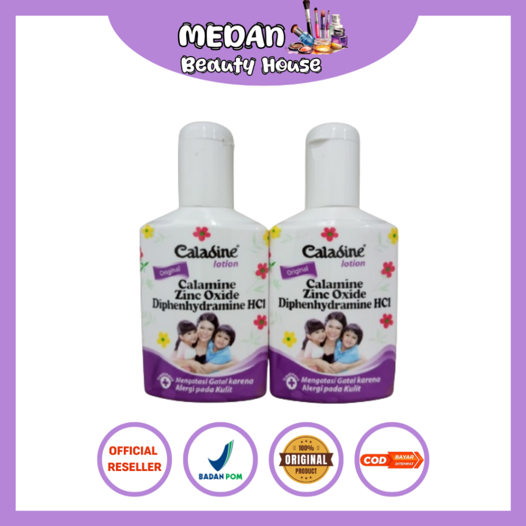 Jual ORIGINAL CALADINE LOTION 60ML (mengatasi gatal karena alergi pada kulit) | Shopee Indonesia