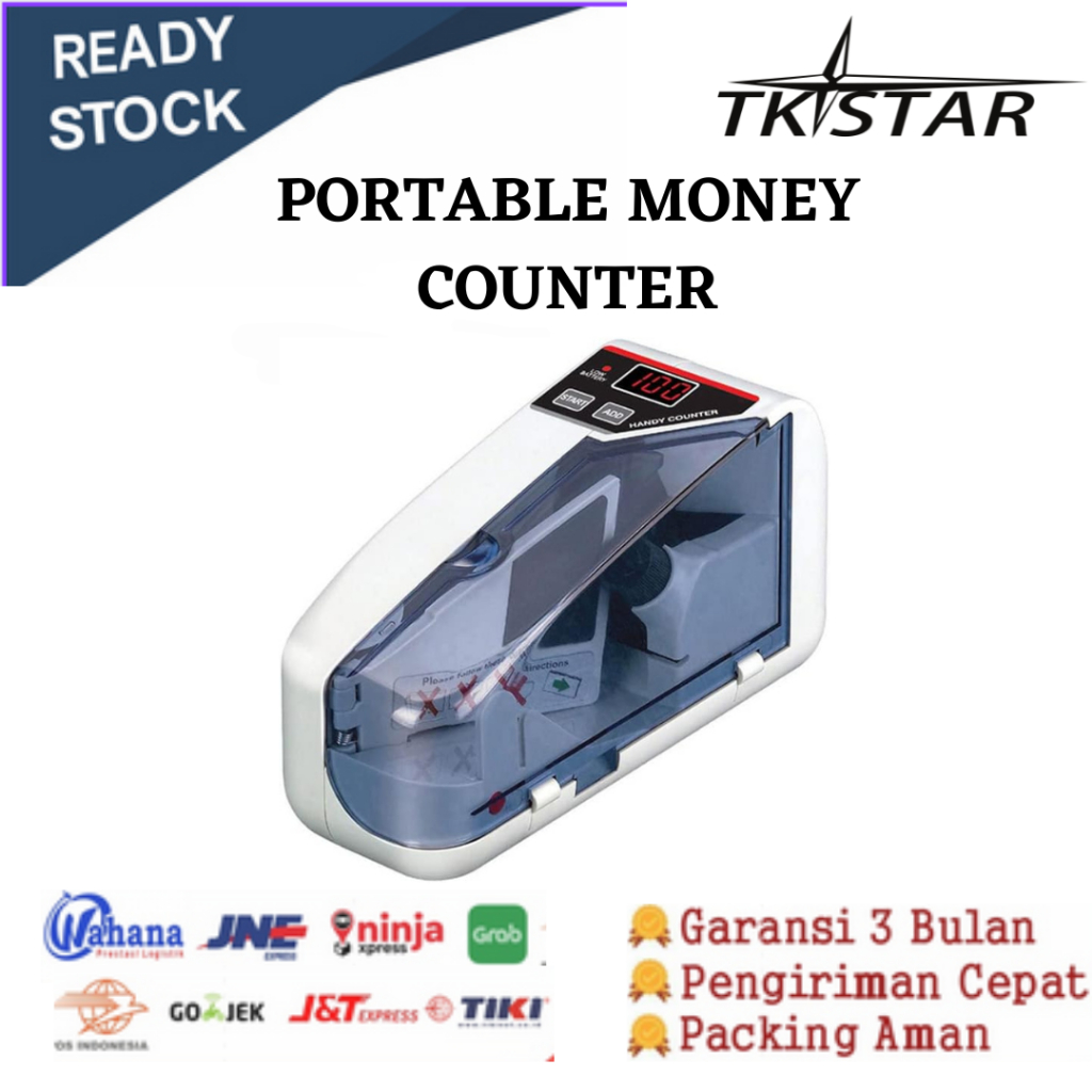 Jual Mesin Hitung Uang Bill Money Counter Portable Mini Alat Hitung ...